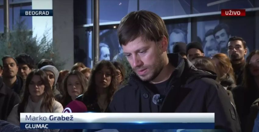 Glumci poslali poruku Dijani Hrki ispred RTS-a: “Kolaps organa je moguć ...